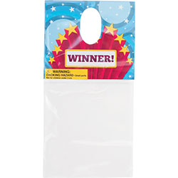 Hanging Prize Bag 4in x 4in - Rectangle (250pcs) | Gumball.com