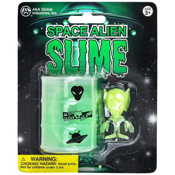 Space Alien Slime 2.5in (12pcs) | Gumball.com