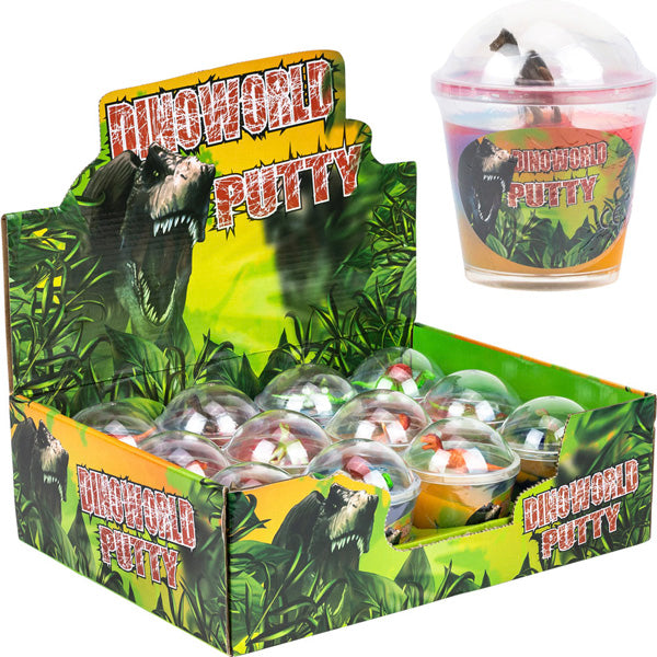 Multi Color Putty with Dinosaur Inside 4.5n (12pcs) | Gumball.com