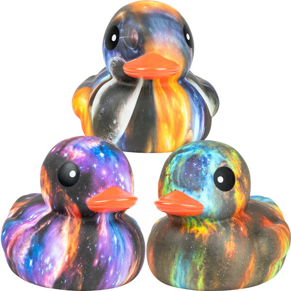 Rubber Deluxe Space Ducks 6in (12pcs) | Gumball.com