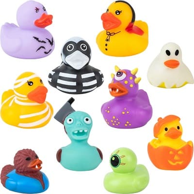 Rubber Halloween 2in Ducks (50pcs) | Gumball.com