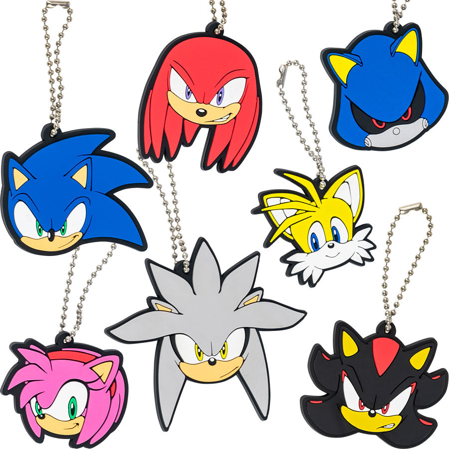 Sonic 2-D Figure Keychains in 2" Capsules | Gumball.com