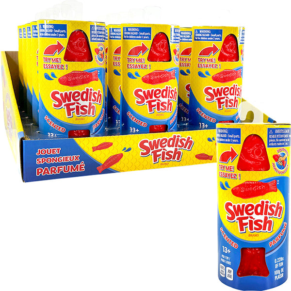 Swedish Fish® Scented Squishy 6in Asst (15pcs) | Gumball.com