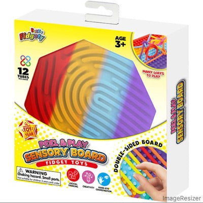 Tubular Sensory Board Octagon Shape Color Activity Kit (1ct.) | Gumball.com