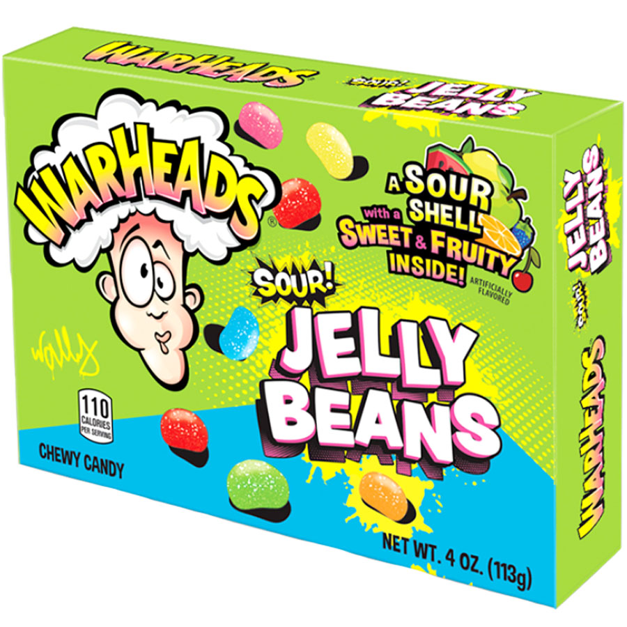 Warheads® Sour Jellybeans in a Theater Box (12 ct) | Gumball.com