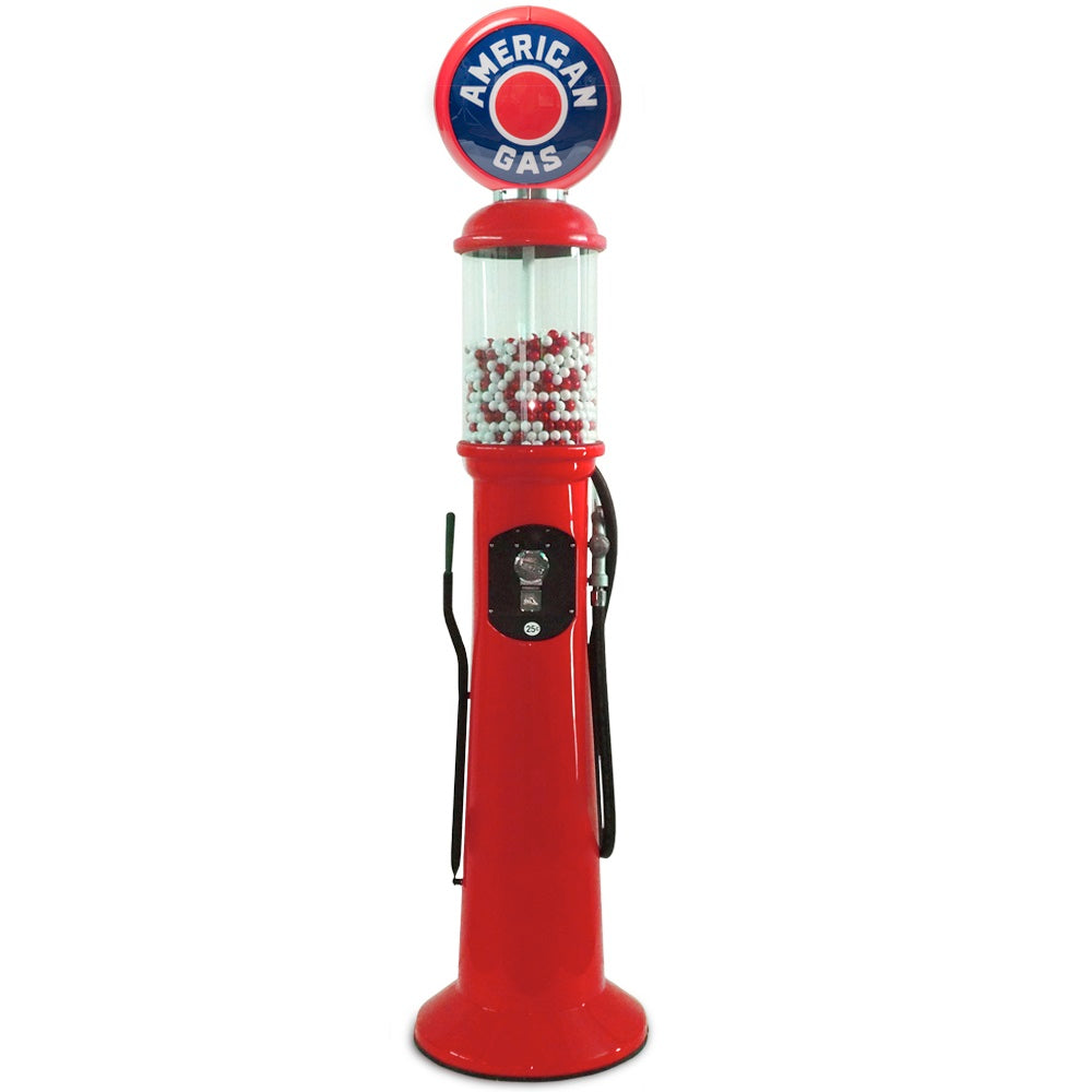 7 6" Replica Gas Pump Gumball Machine | Gumball.com