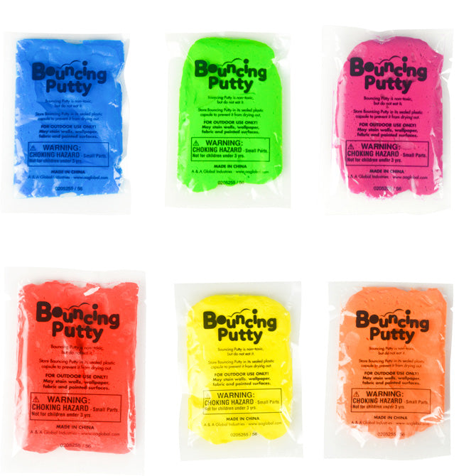 Bouncing Play Putty 2" Capsules | Gumball.com