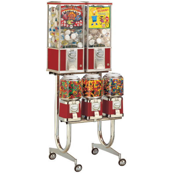 Bulk Vending Machines on Racks | Gumball.com