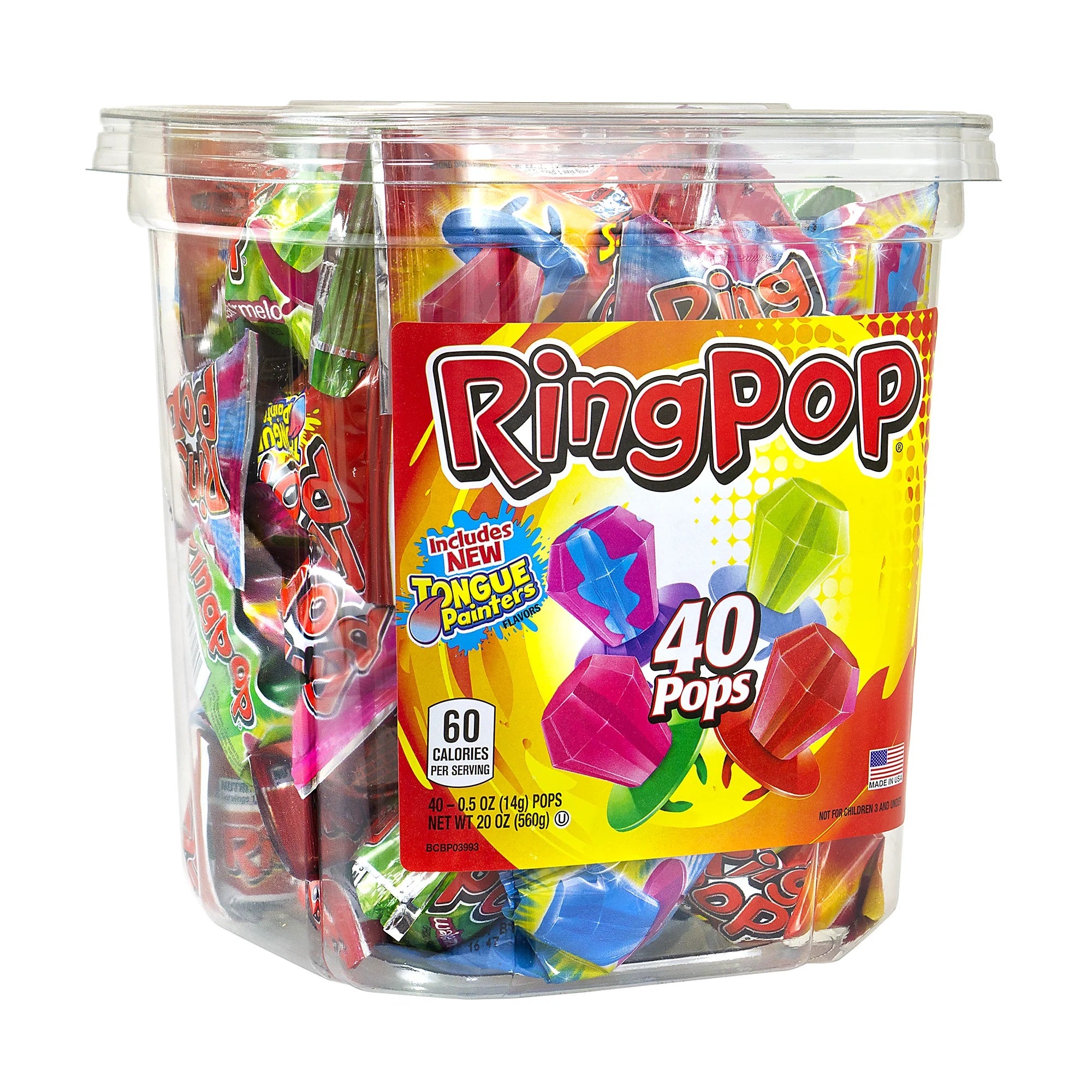 Ring Pop® Assorted 40 ct. Jar | Gumball.com