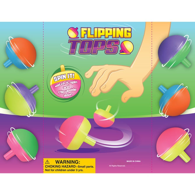 Flipping Tops Self-Vending Toys | Gumball.com