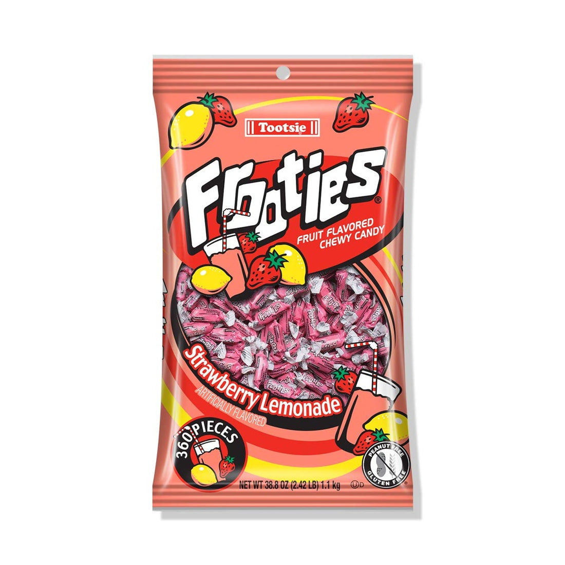 Tootsie Roll® Frooties Strawberry Lemonade | Gumball.com