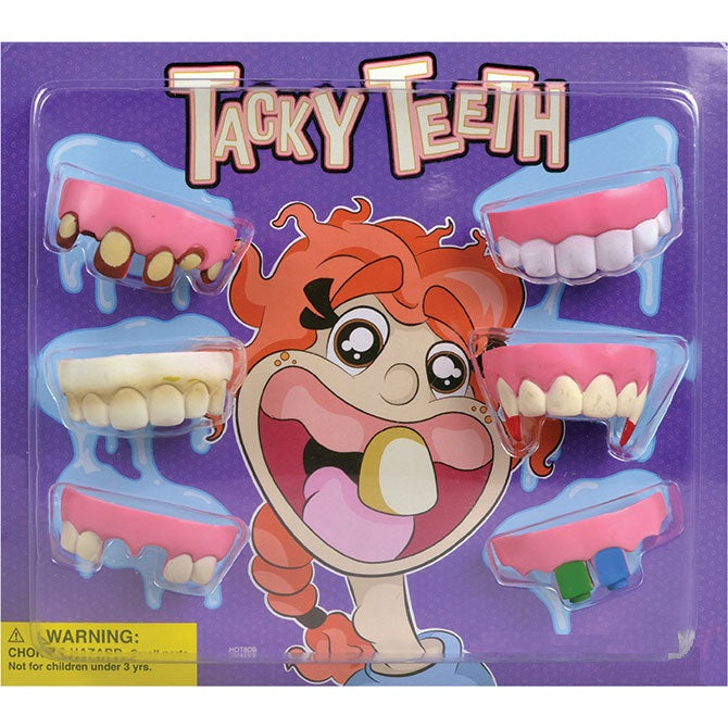 Tacky Teeth 2" Capsules | Gumball.com