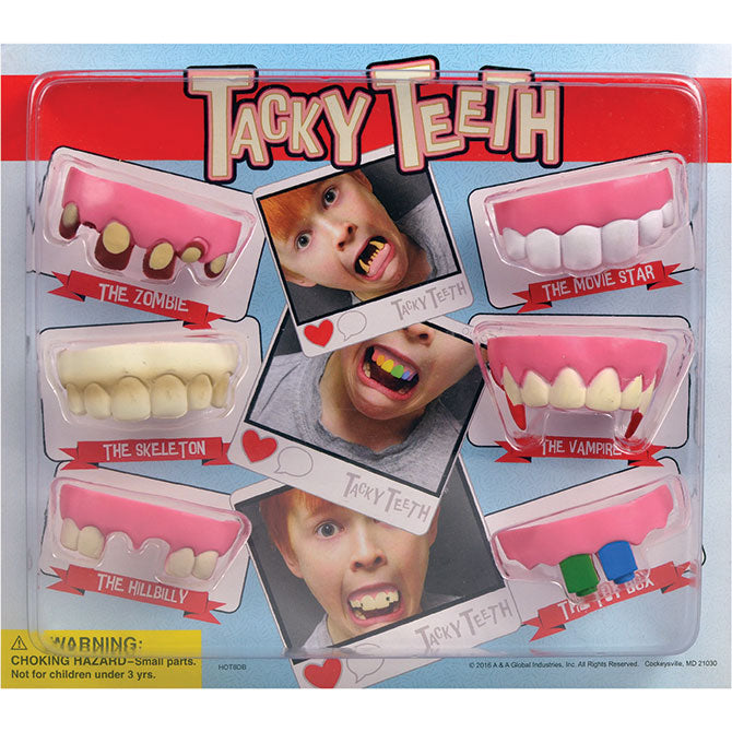 Tacky Teeth 2" Capsules | Gumball.com