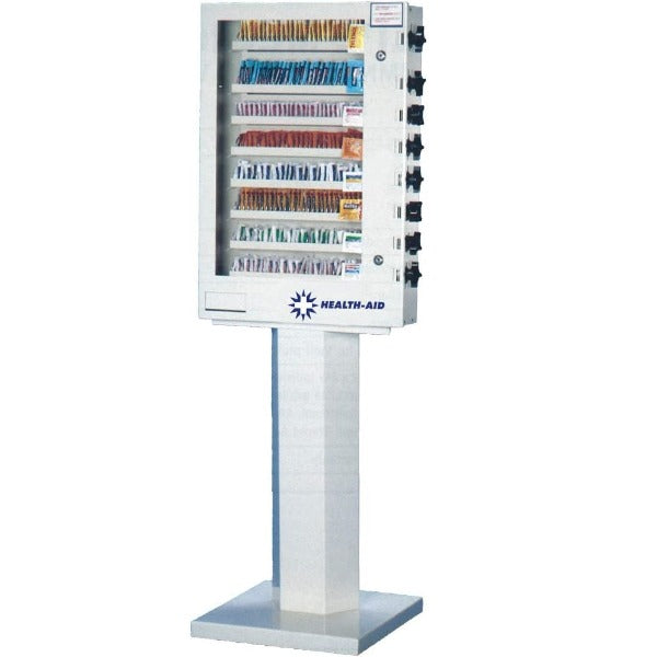 Health Aid 8 Column Medicine Vending Machine | Gumball.com