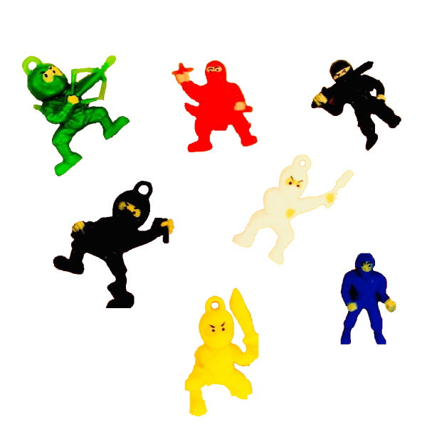 Ninja Warriors 1" Capsules | Gumball.com