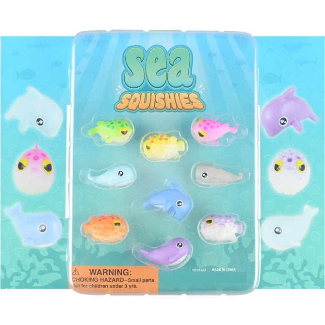 Sea Squishies 1" Capsules | Gumball.com