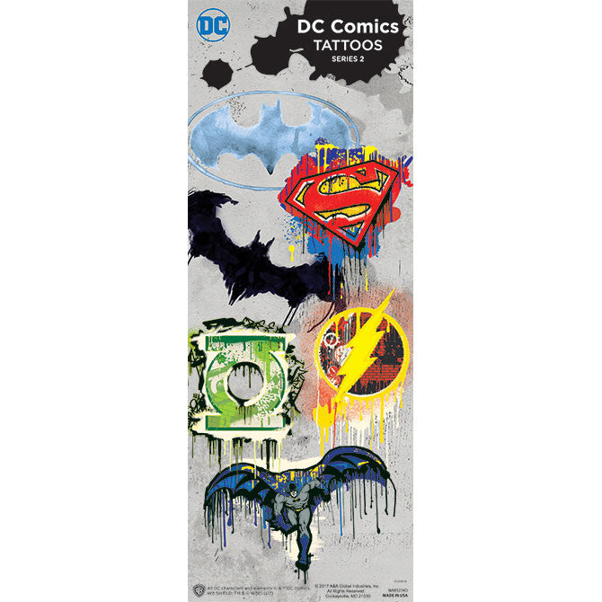 DC Comics Logo Tattoos | Gumball.com