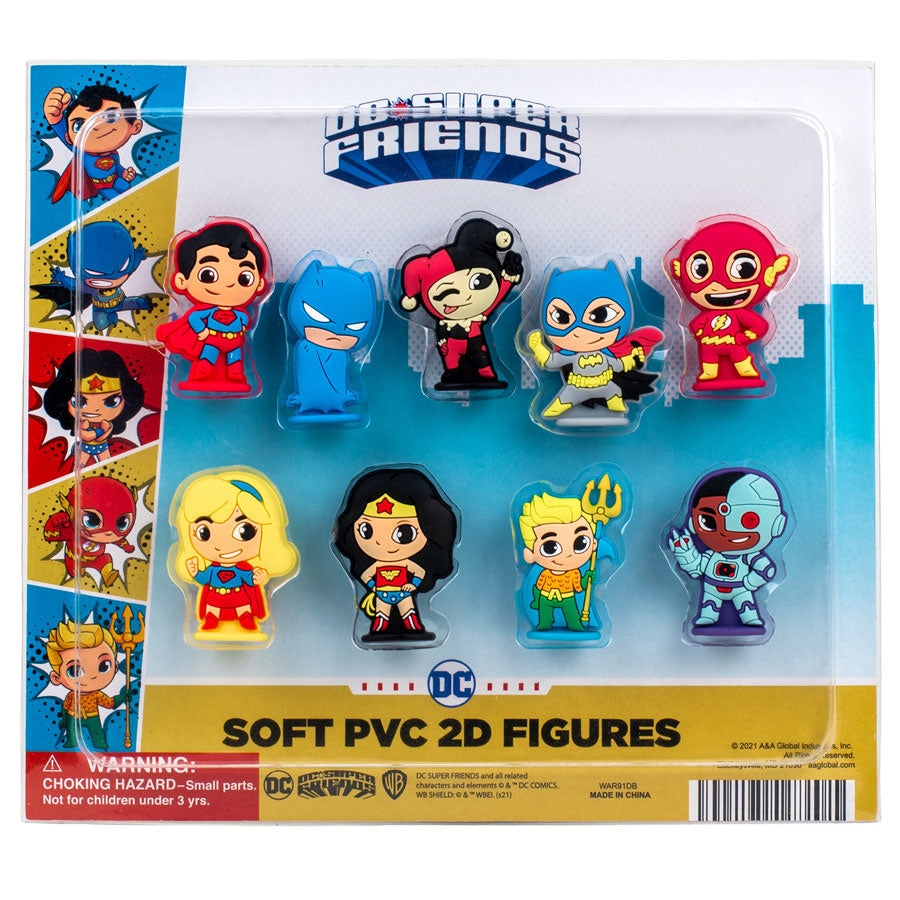 DC Comics Soft 2D Figurines 2" Capsules | Gumball.com