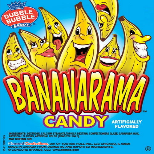 Bulk Bananarama Candy 25lbs | Gumball.com