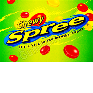 Chewy Spree Vending Label – Gumball.com