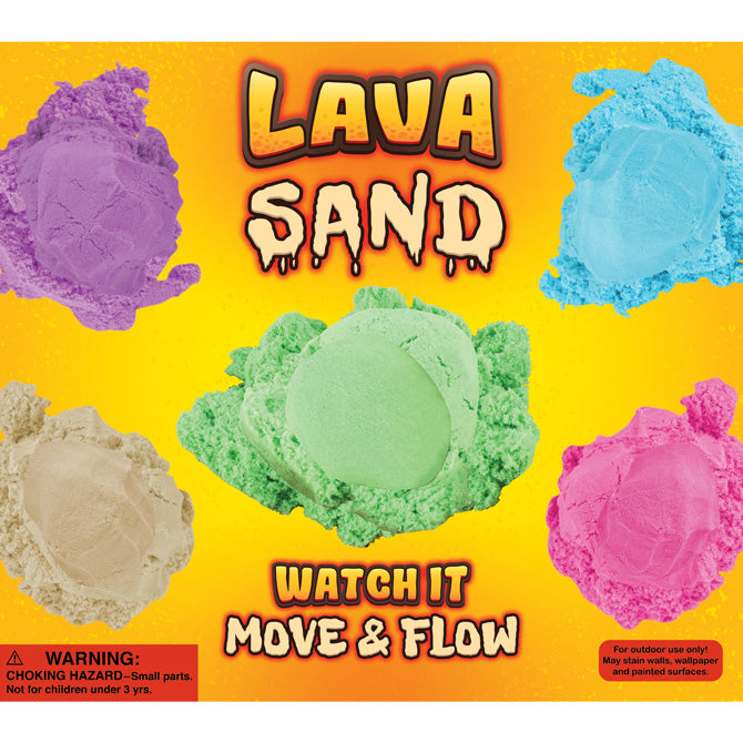Lava Sand 2" Round Toy Capsules | Gumball.com