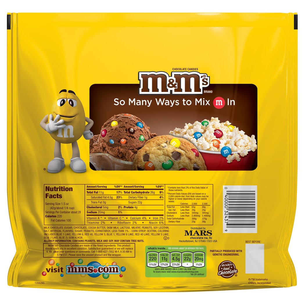M&M's Peanut Candy 14.25 LB | Gumball.com