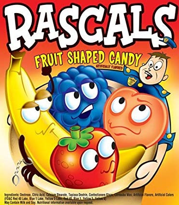 Rascals Candy 25LB | Gumball.com